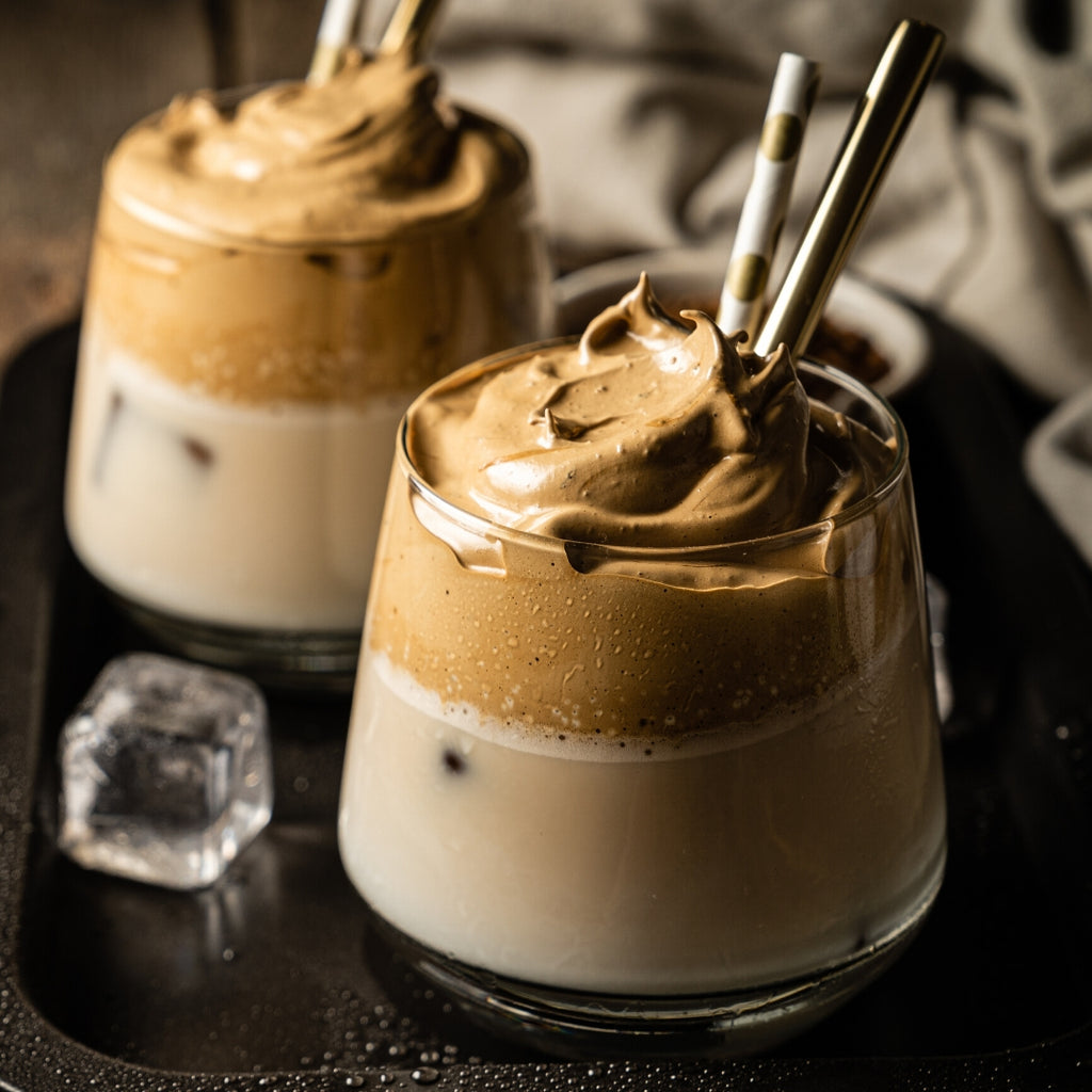 Dalgona Coffee Fluffy Dalgona Coffee Nog