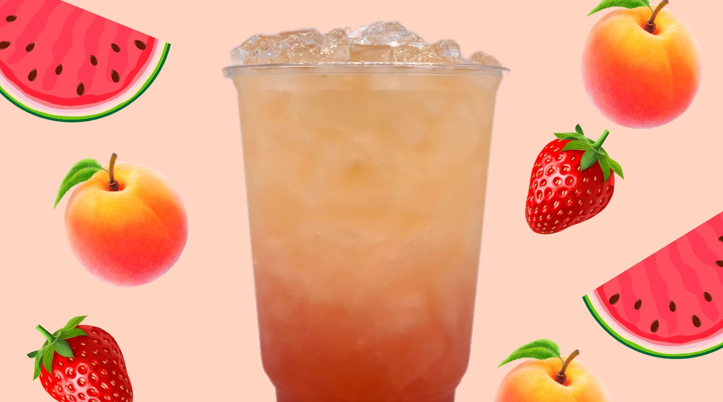Boosted Tea: Strawberry Sunrise Loaded Tea