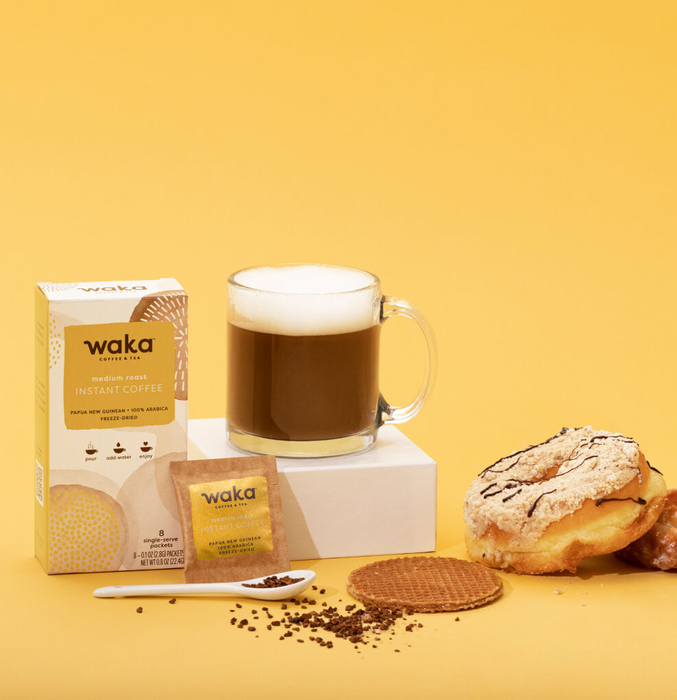 Buy Premium Instant Coffee and Instant Tea Waka